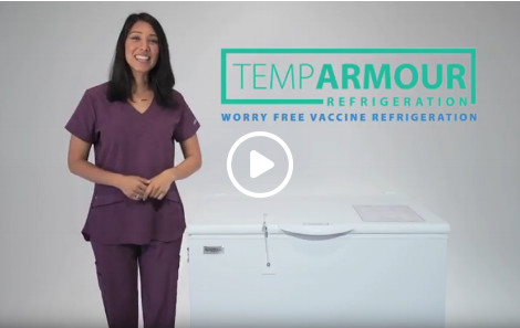 Medical Grade Vaccine Refrigerator | TempArmour Refrigeration